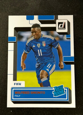 2022-23 Donruss Soccer Rated Rookie Wilfried Gnoto RC #183 Italy | eBay