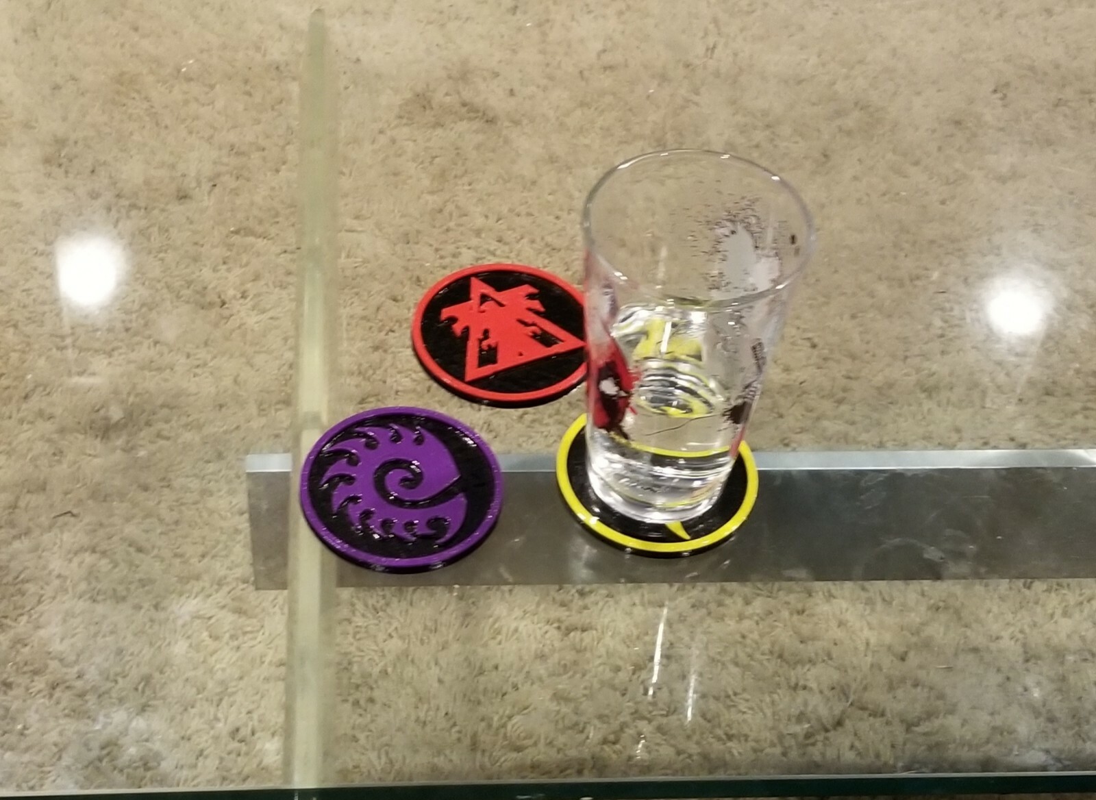 StarCraft Race Emblem Coasters - 3 Coaster Set | eBay