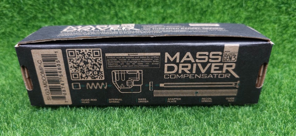 Strike Industries Glock 19 Gen3 Compact Mass Driver Compensator - SI-G3 ...