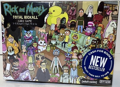 Rick and Morty : TOTAL RICKALL - Cooperative Card Game Board Game NEW ...