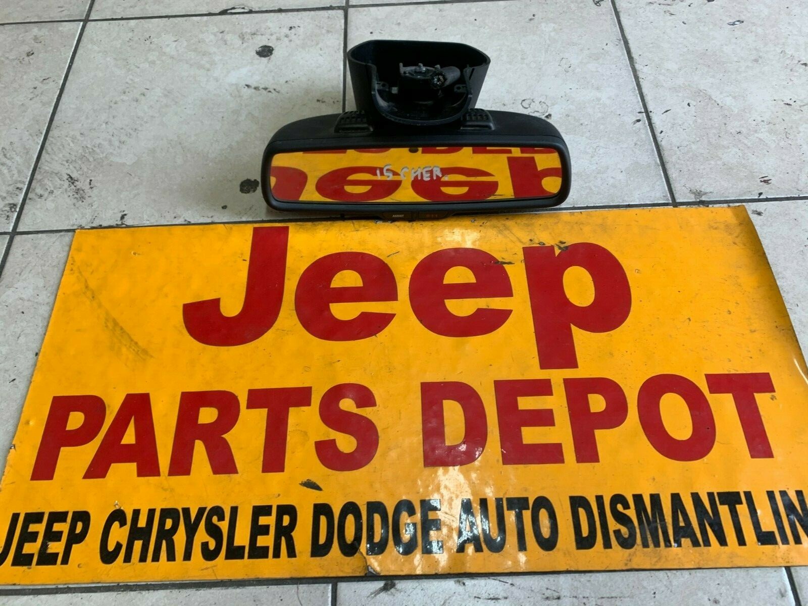 2015 - 2017 JEEP CHEROKEE REAR VIEW MIRROR 68102499AC OEM | eBay