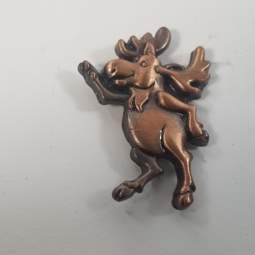 Bronze Moose Pin Brooch Lapel Hat Cap Button | eBay