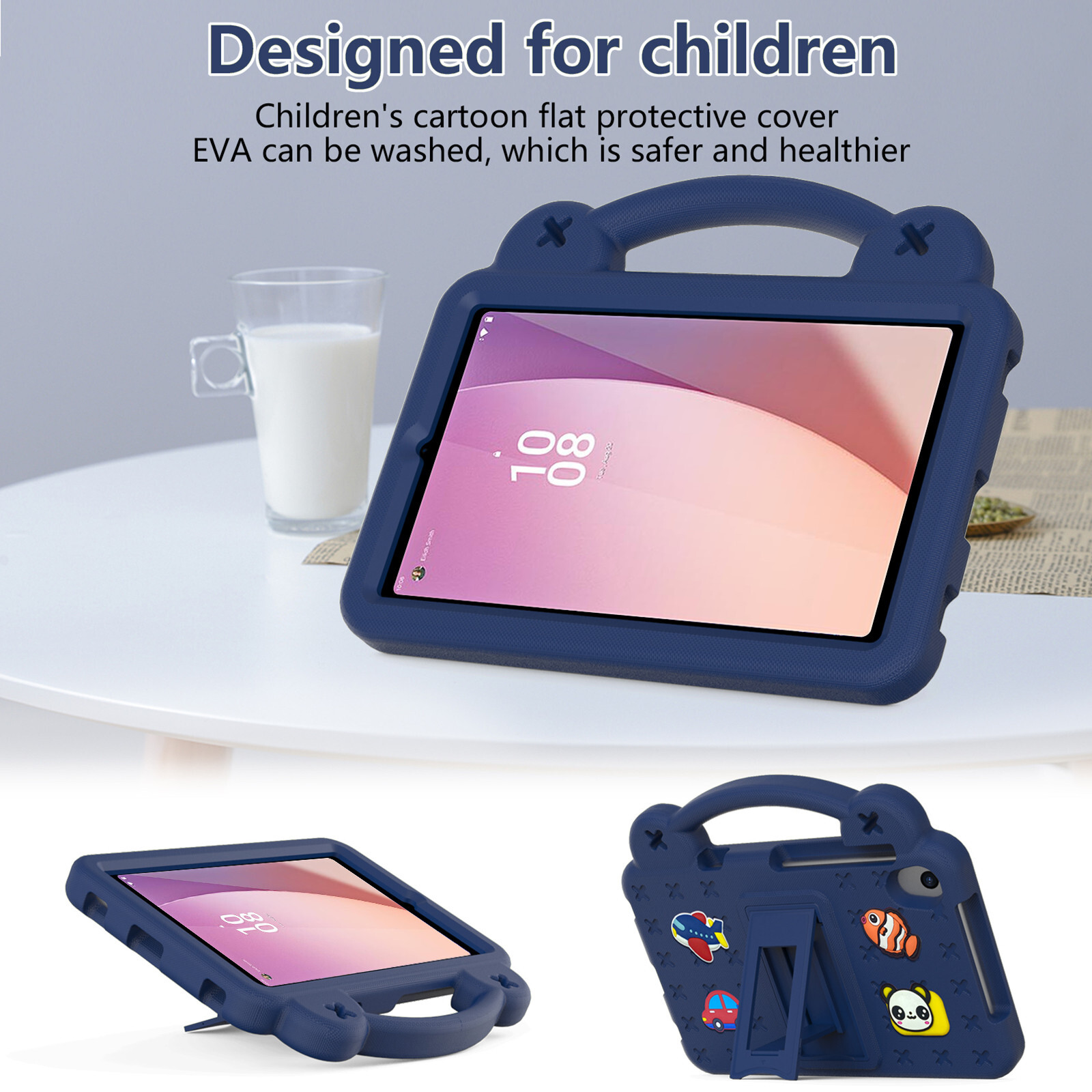 For TCL Tab 8 LE(9137W)/TCL Tab 8 WiFi(9132X) Shockproof Kids EVA ...
