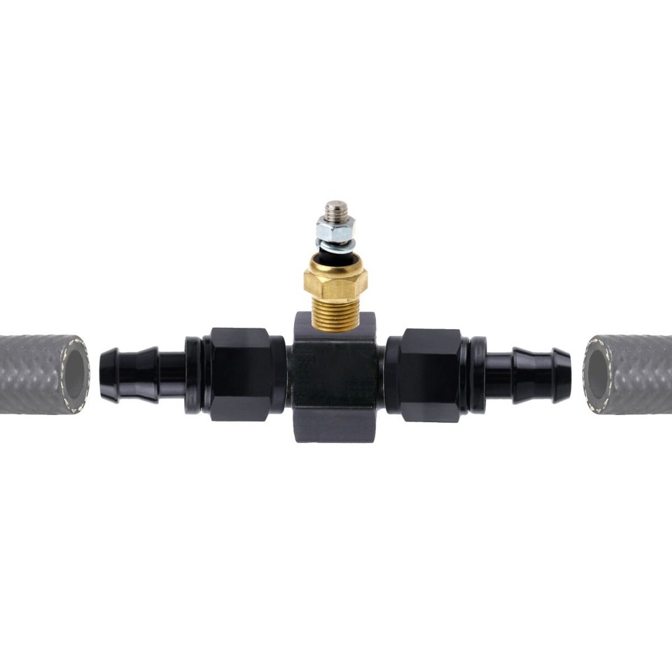 6AN Transmission Oil Cooler Hose Fitting Temperature Sender Gauge ...