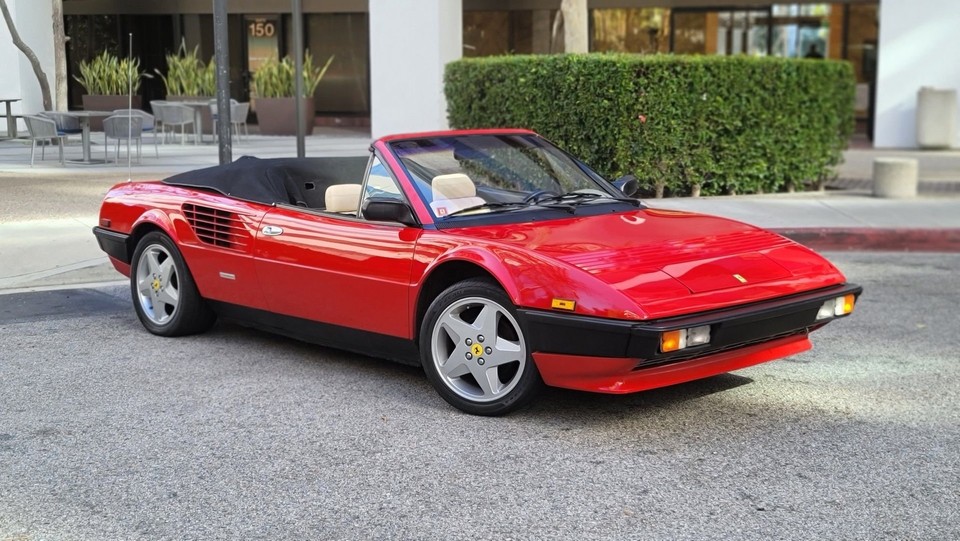 1985 Ferrari Mondial 1985 FERRARI MONDIAL CABRIOLET 51K MILES | eBay