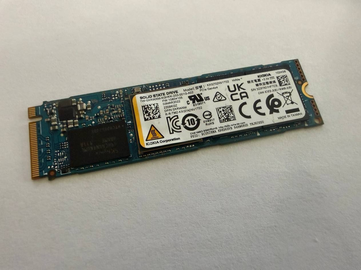 Dell - 1TB PCIe NVMe Gen4 TLC 3D NAND SLC Cache M.2 (2280) SSD 0XRWXM ...