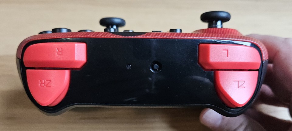 Power A Enhanced Wireless Controller Nintendo Switch Mario Shadow Red ...