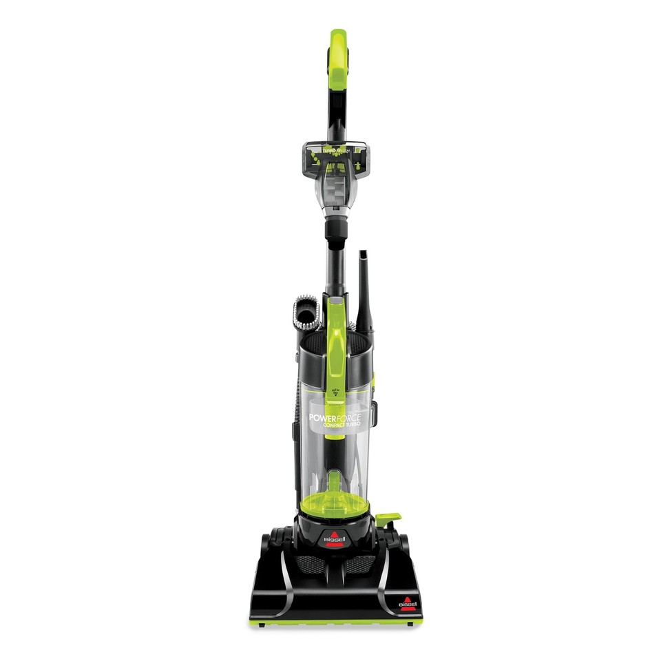 Power Force Compact Turbo Bagless Upright Vacuum Cleaner Powerful ...