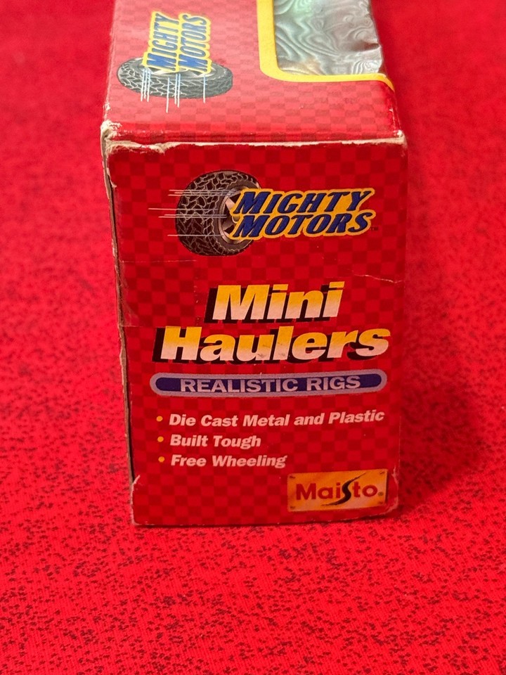 MIGHTY MOTORS MINI HAULERS SEMI RIG TRAILER TRUCK DIE CAST METAL ...