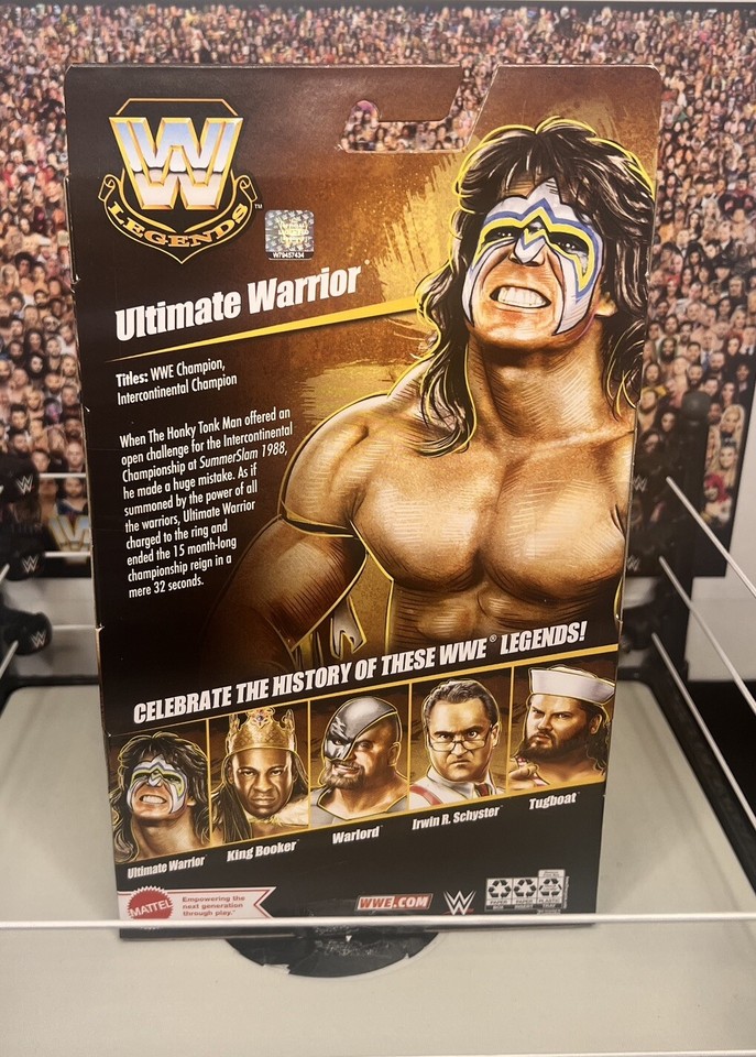WWE Legends Elite Greatest Hits 2 Ultimate Warrior 6" Target Wrestling ...