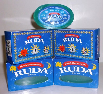 JABON DE RUDA - RUE SOAP ESOTÉRICO (ESOTERIC RUE SOAP) 80g. 4 BARS SOAP ...