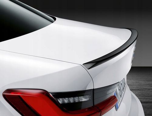 BMW 3' G20 Rear Spoiler Black Matt M-Performance Paintable 51192455880 ...