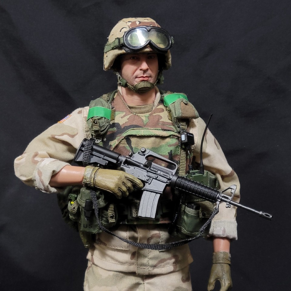 1/6 US ARMY RANGER LTC DANNY MCKNIGHT MOGADISHU SOMALIA BANDIT JOE'S ...