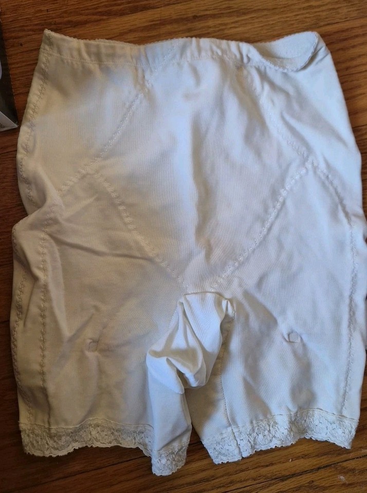 Vintage 50s PermaLift Open Bottom Girdle Hidden Metal Garters Medium | eBay