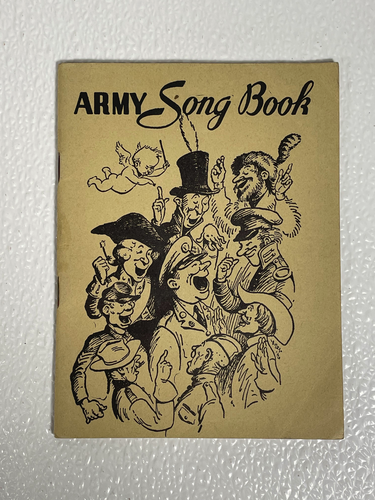 WWII Army Song Book 1941 Lyrics Pamphlet 67 WW2 Antique Era Songs ...
