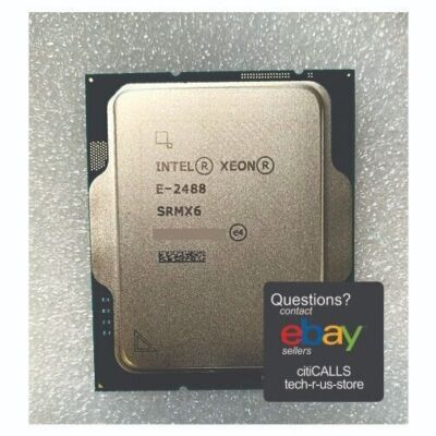 Intel CM8071505024520 CPU Xeon E-2488 3.2GHz 24M Cache Processor in ...