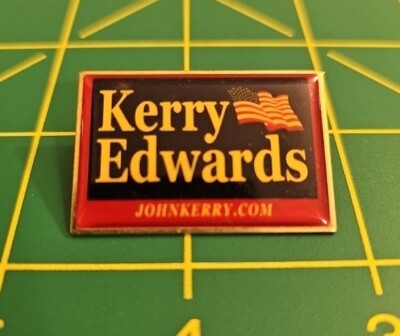 Kerry Edwards Presidential Campaign Button Pin | eBay