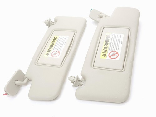 2001 - 2004 Volvo S80 Power Sun Shade Visor Set Pair (2) Beige with ...