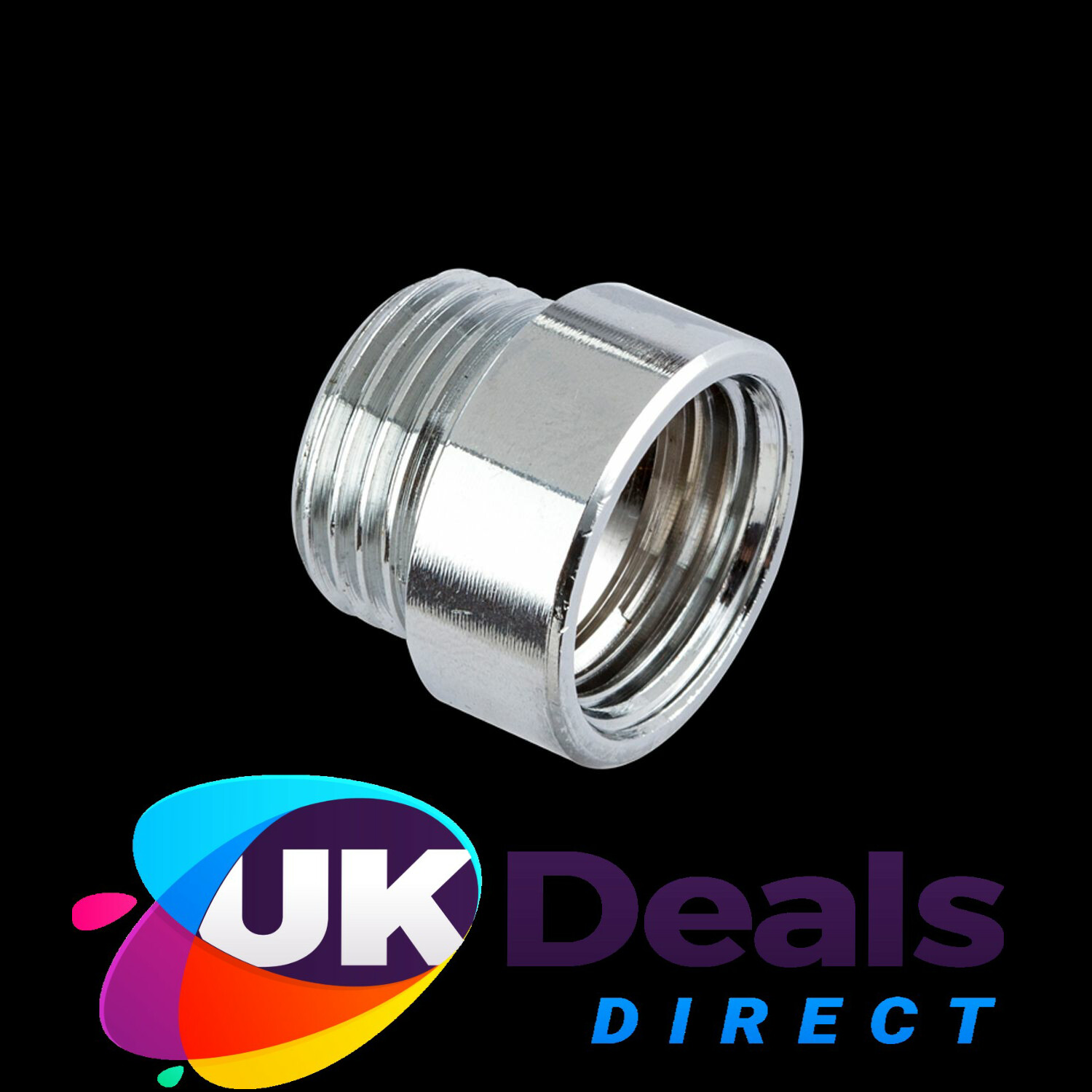 Chrome Radiator valve extension. Chrome plated brass 10mm to 100mm long ...