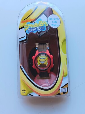 Nickelodeon Spongebob Squarepants LCD Watch | eBay