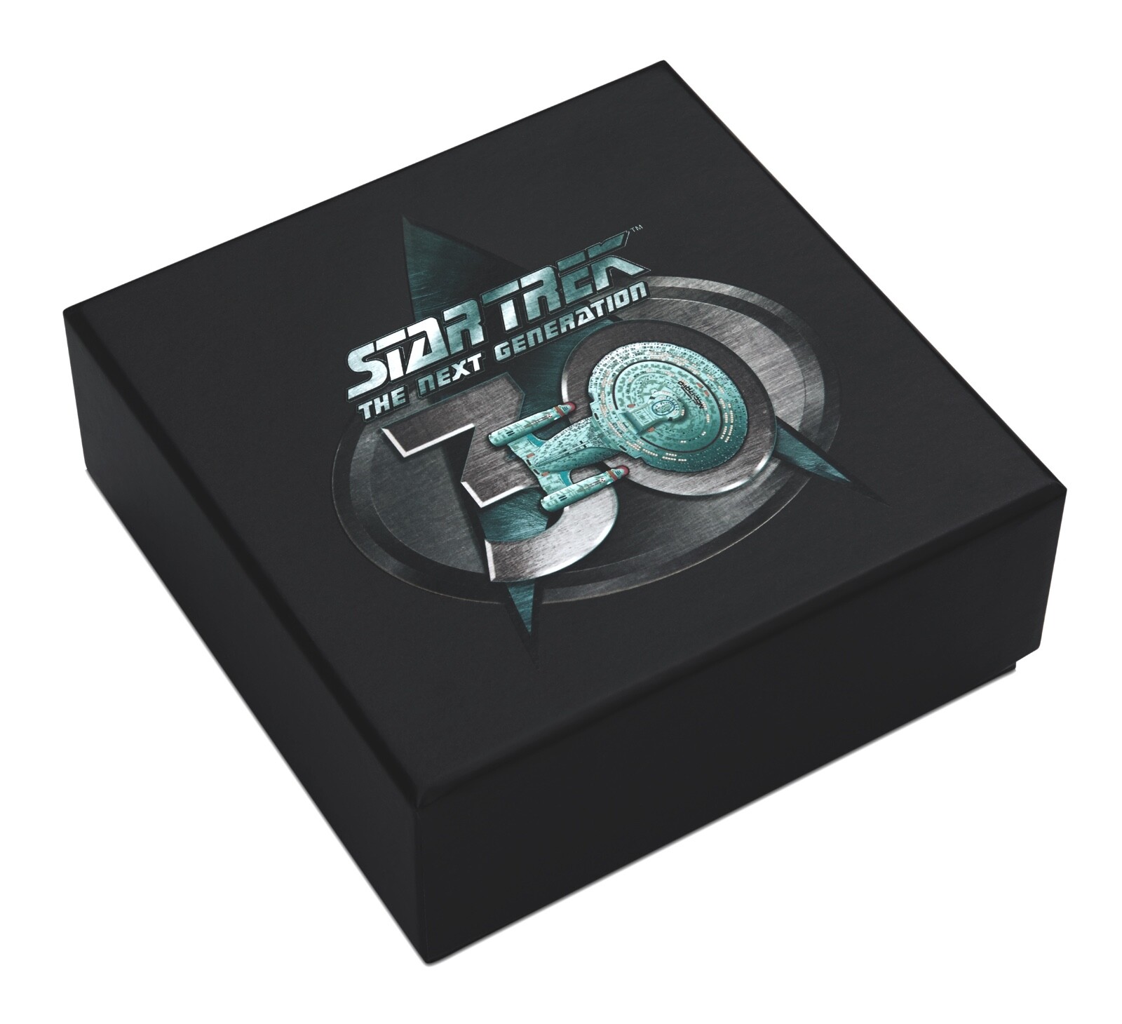 Star Trek:The Next Generation Lieutenant Commander 2 oz silver coin ...