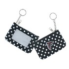 Atlanta Falcons Football Logo NFL Nylon Polka Dot Zippered Coin Purse ...