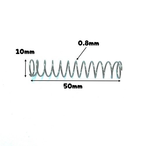 2pcs Compression Spring 304 Stainless Steel 0.8mm x 10mm x 50mm | eBay