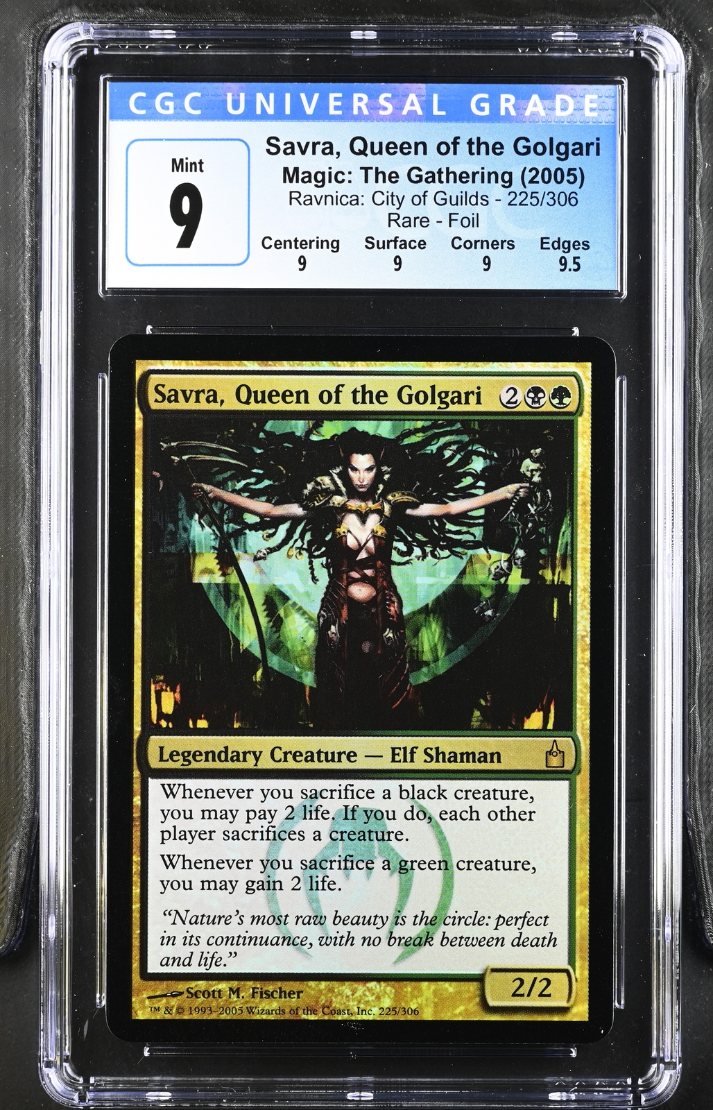 MTG Savra, Queen of the Golgari Ravnica 225/306 Foil Rare for sale ...