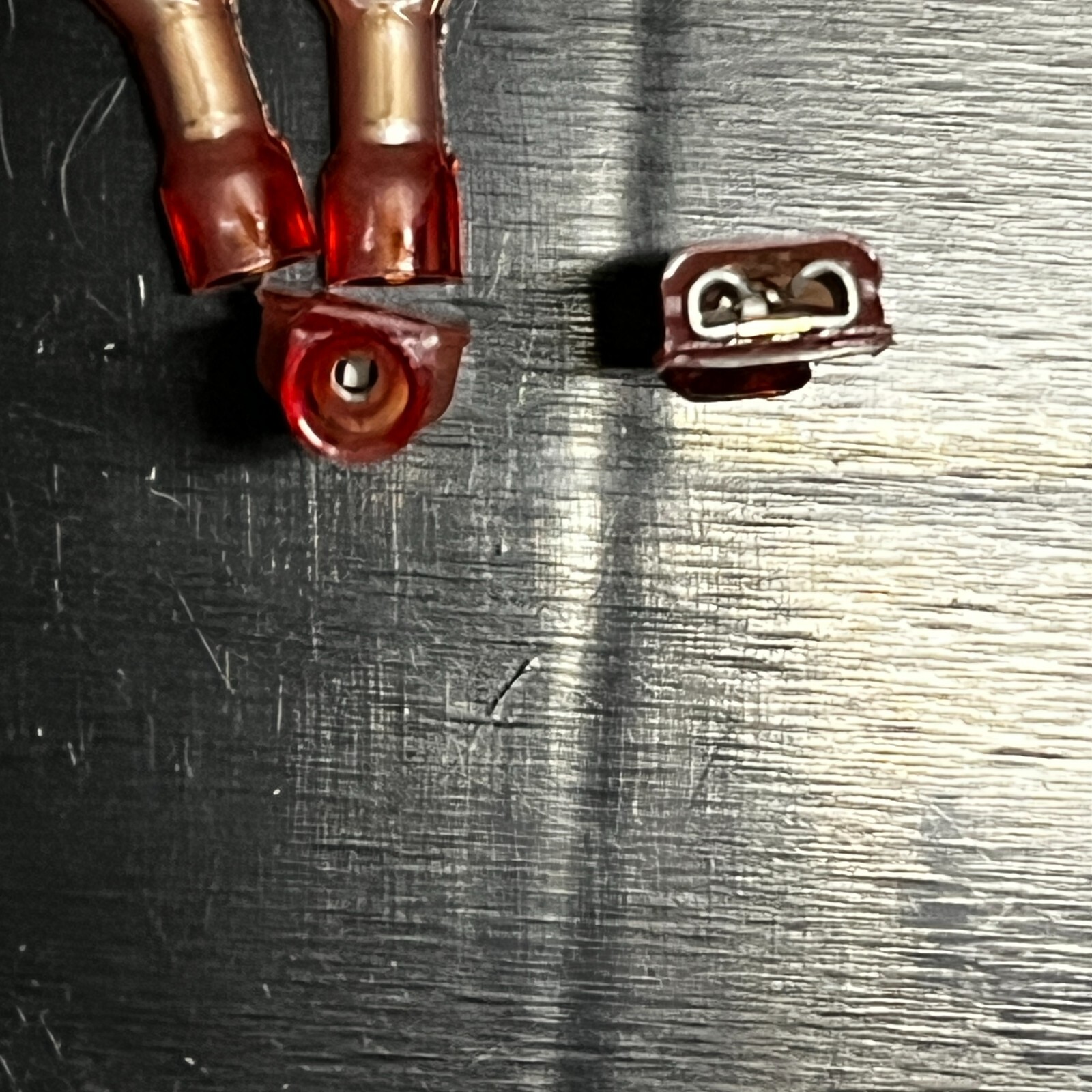 25 or 50 AMP Quick Connector, Red Female Disconnect For 22-18 AWG Crimp ...