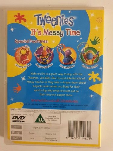 TWEENIES ITS MESSY TIME DVD KIDS | eBay UK