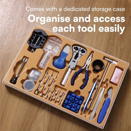 All-in-One Watch Repair Toolkit with Professional Tools for Timepiece Care | eBay