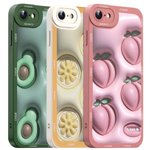 For iPhone SE 3rd 2022/SE 2020 2nd Gen Case Shockproof Silicone ...
