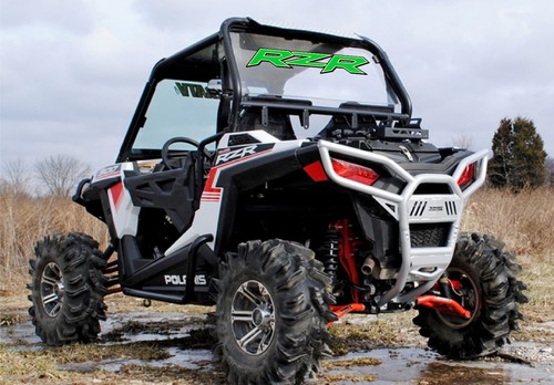 RZR decal 4 pack graphic / LIME GREEN / vinyl adhesive stickers / decal ...