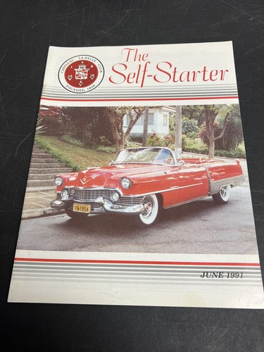 Cadillac La Salle Club SELF-STARTER Magazine June 1991 | eBay