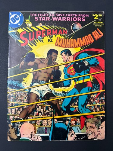 SUPERMAN VS MUHAMMAD ALI DC Comics Treasury Comic Book Collectors Edition 1978 | eBay