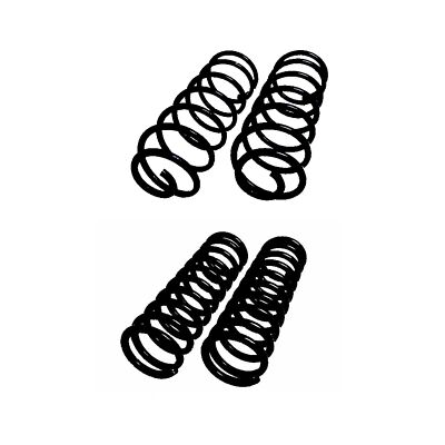 Lesjofors Front STD and Rear HD Coil Springs Kit for Cadillac 7.0L V8 ...