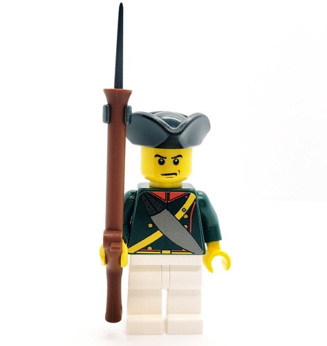 French Elite Infantry Soldier Napoleonic Wars made with real LEGO ...