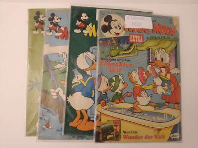 Mickey Mouse Walt Disney - Comic In German Language 4 Volumes | eBay