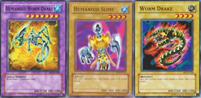 Humanoid Worm Drake Fusion: with Humanoid Slime + Worm Drake Yugioh ...