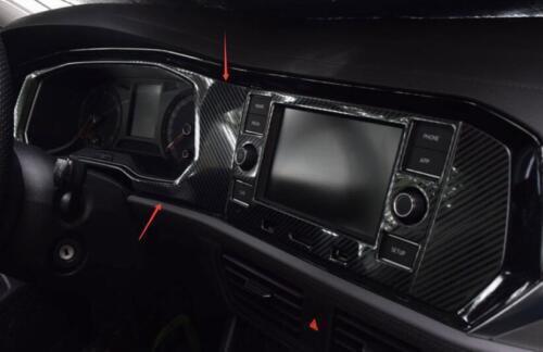 Steel Carbon Fiber Dashboard Panel Frame Trim For auto VW Jetta Mk7 ...