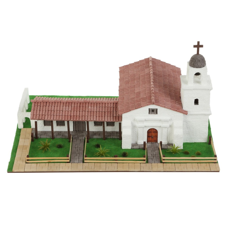 School project Miniature Bricks California Missions Model Kit Santa ...