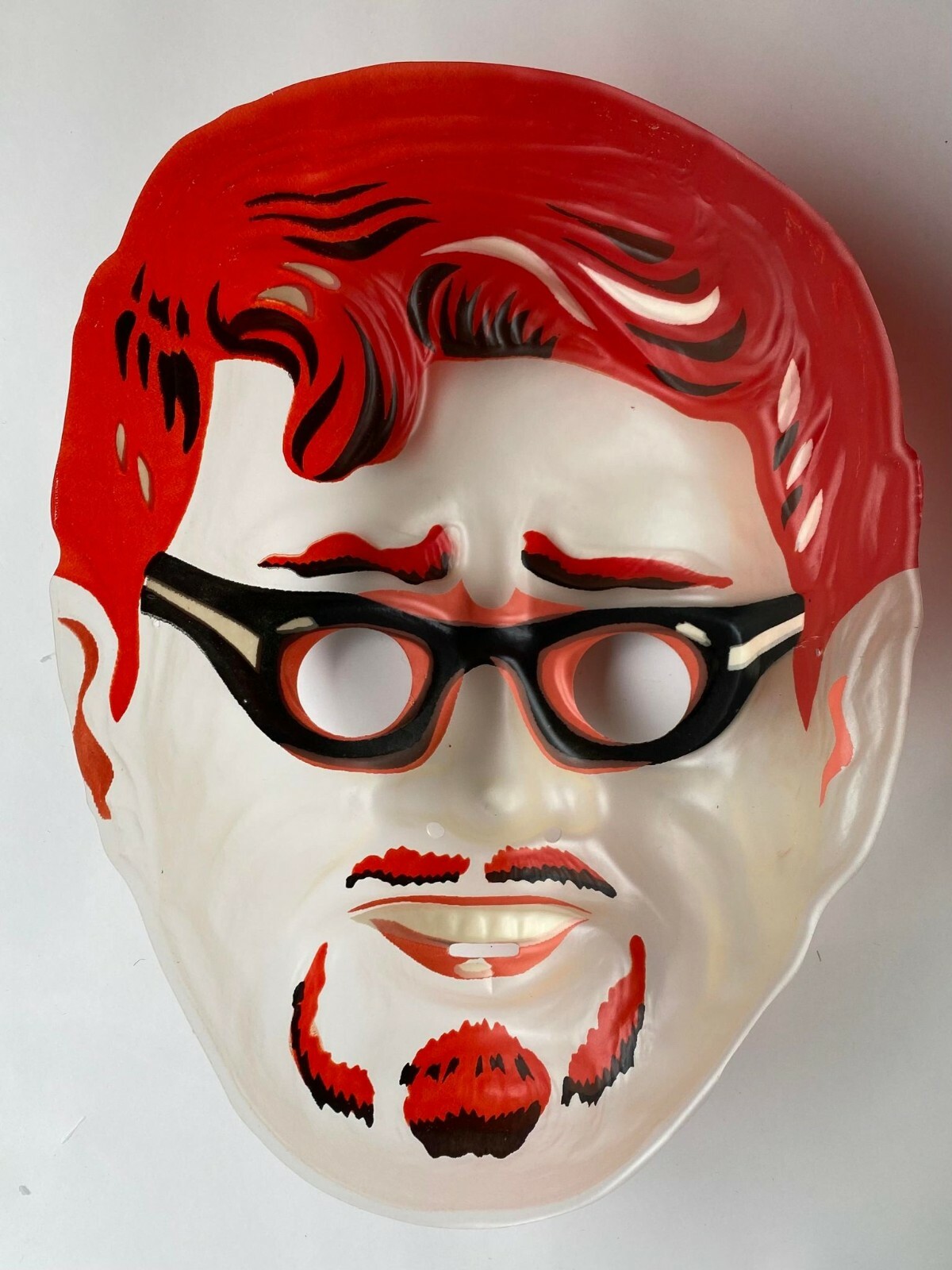 Vintage & Unused 1960s Austin Art Beatnik Halloween Costume Mask | eBay