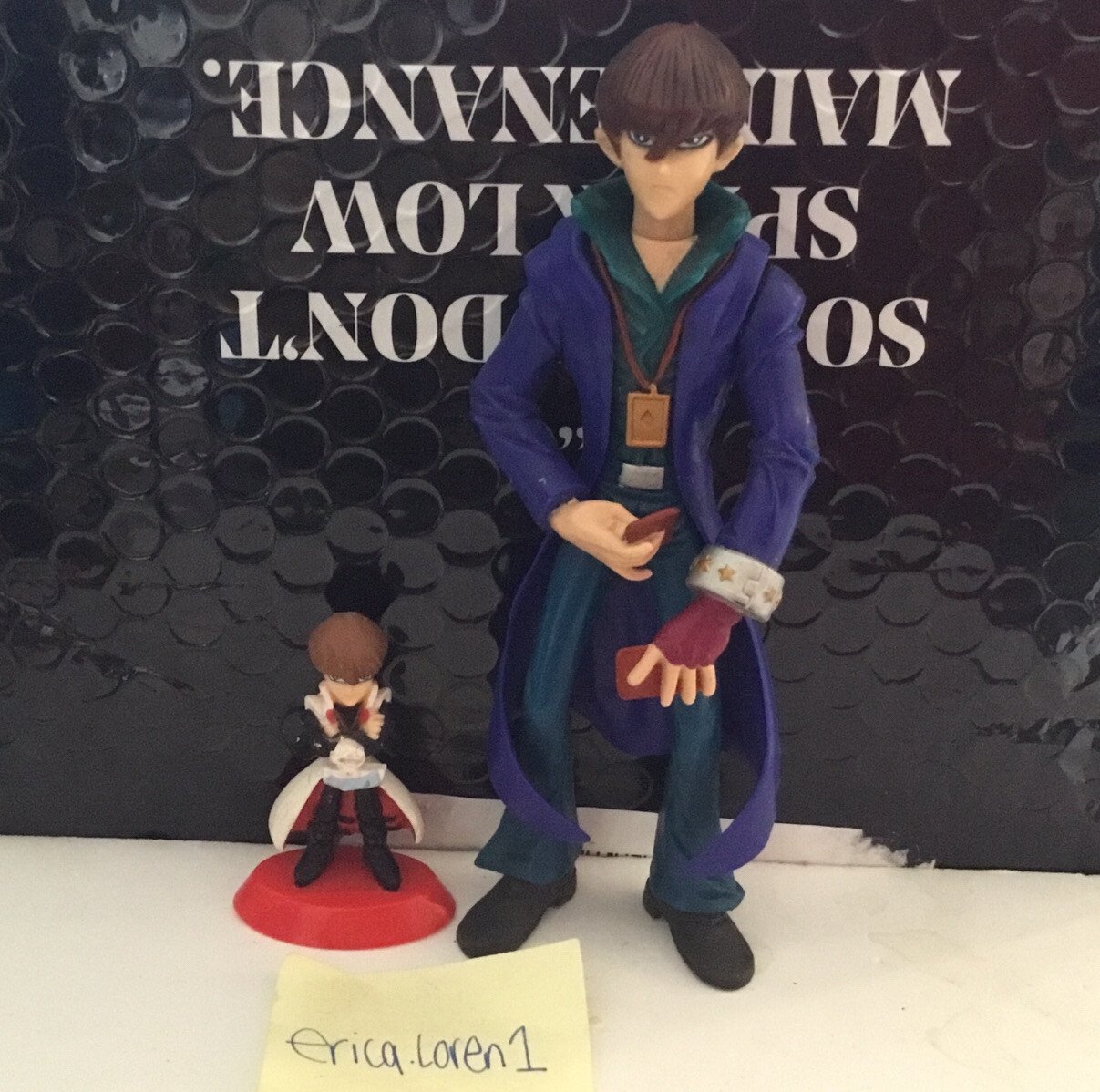 Seto Kaiba Yu-Gi-Oh! Duel Monsters Figures Lot of 2 Figures Bundle | eBay