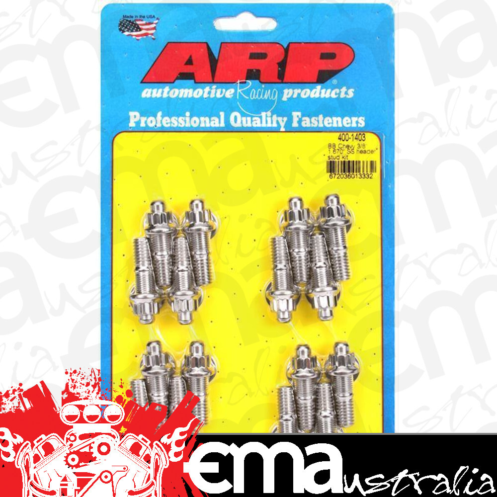 ARP 400-1403 BB Chevy 3/8 X 1.670 SS Header Stud Kit | eBay Australia