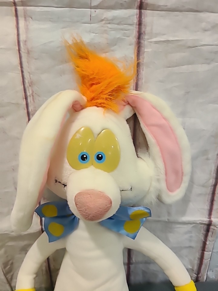 Vintage 1988 Playskool Who Framed Roger Rabbit Plush Stuffed Animal 18 ...