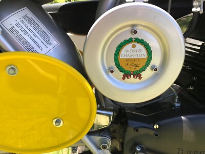 HUSQVARNA VINTAGE INNER FENDER DISCLAIMER DECAL | eBay