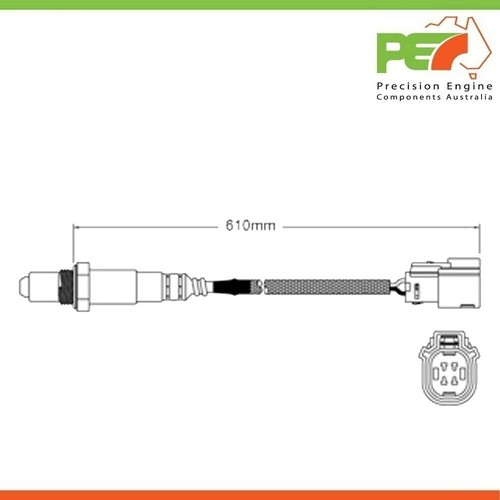 New * OEM * Post-Cat. Oxygen Sensor For Ford Focus ST 2.0L Dir. Inj ...