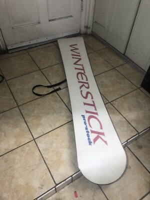 Super Rare WinterStick Vintage pro-stock Designed By Ox Snowboard | eBay