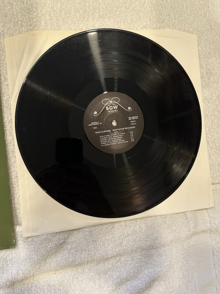 Buzz Clifford - Baby Sittin' With Buzz Clifford Vinyl Record | eBay