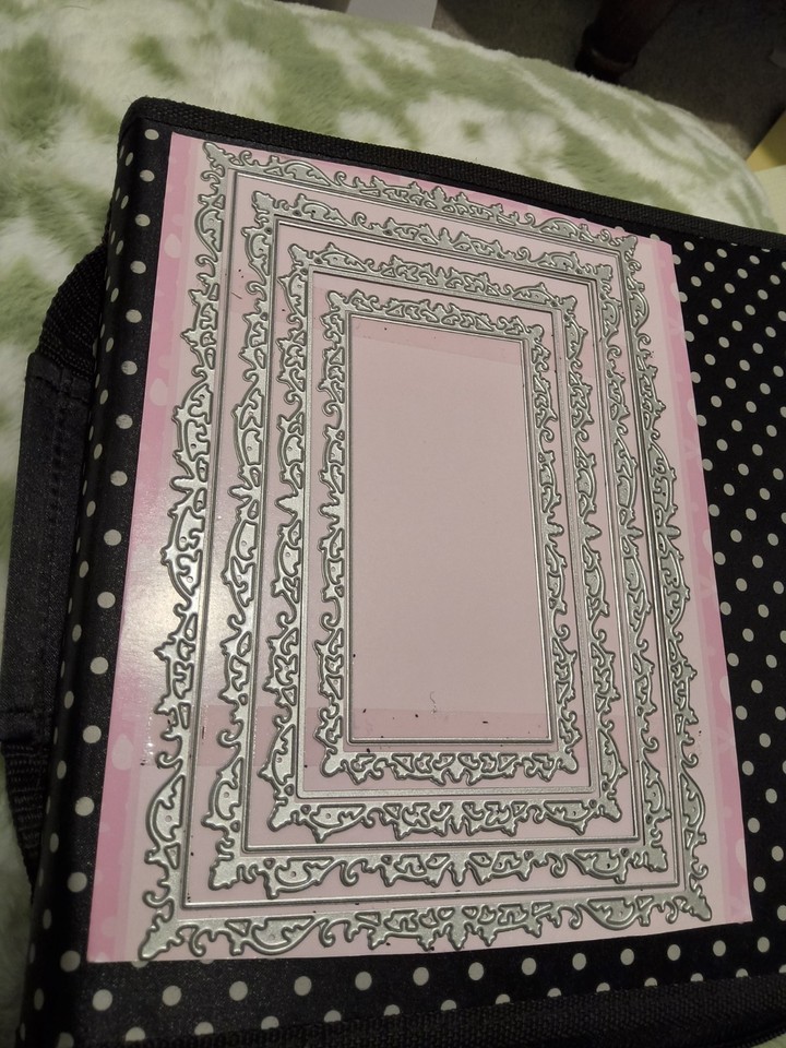 Essentially Filigree Nesting Dies Fancy Frame Dies Rectangle Dies | eBay UK